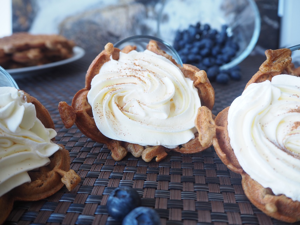 Cappuccino-vafler | Vaffeloppskrift Idéfull - Inspirert av Tove Holter